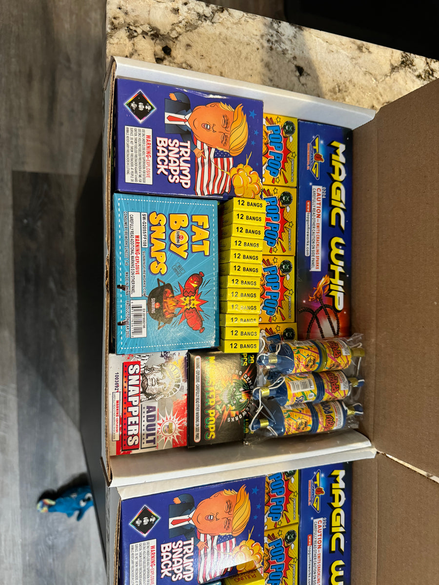 F03- Bang Boom Pow Assortment – Redbeard’s Firework Showcase