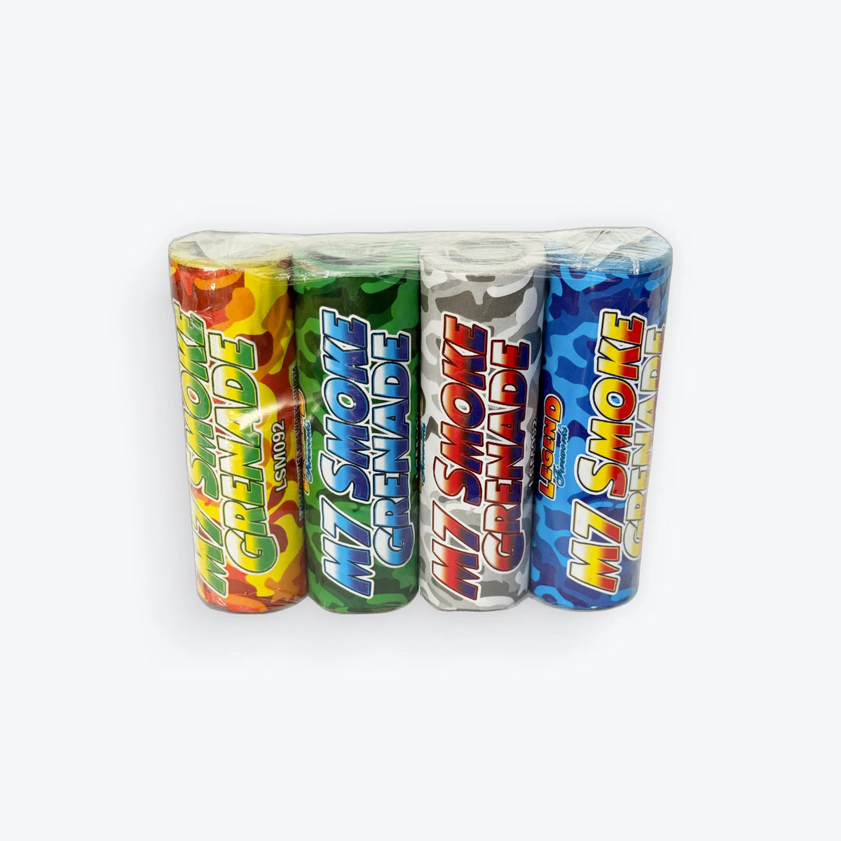 A27F- M7 Pull String Smoke Grenade 4 Pack – Redbeard’s Firework Showcase