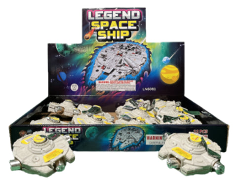 A07- Space Ship ( 1 Piece Millenium Falcon) – Redbeard’s Firework Showcase
